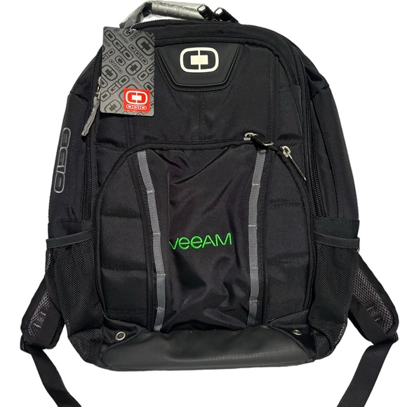 OGIO | Bags | Ogio Veeam Backpack Black Green Nwt | Poshmark